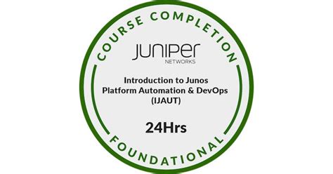 Liam Kenneally On Linkedin Introduction To Junos Platform Automation