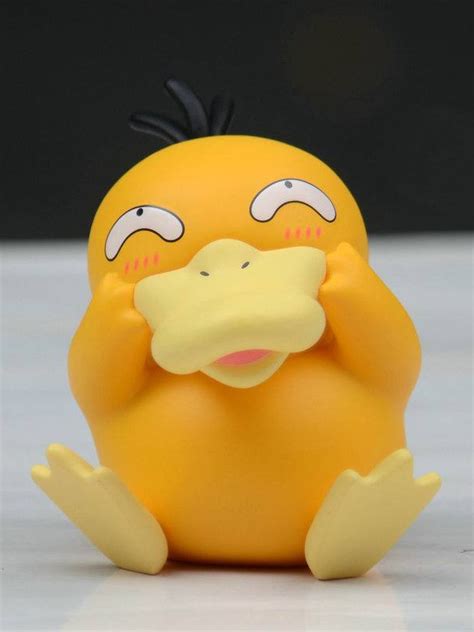 Mô Hình Pokemon Psyduck 10cm Mỏ Dài Tượng Rùa Zenigame Tượng Vịt Psy