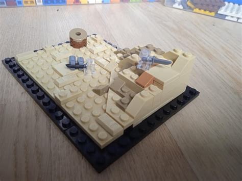 My Small Attempt At Making A Dune Diorama Rlego