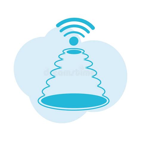 Wireless Connection Concept Vector Illustration Decorative Design