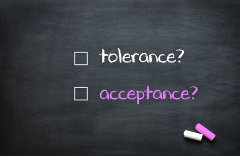 Brainberg Acceptance Vs Tolerance