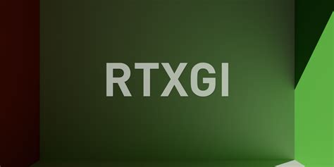 RTXGI A C Repository From NVIDIA GameWorks NVIDIA GameWorks