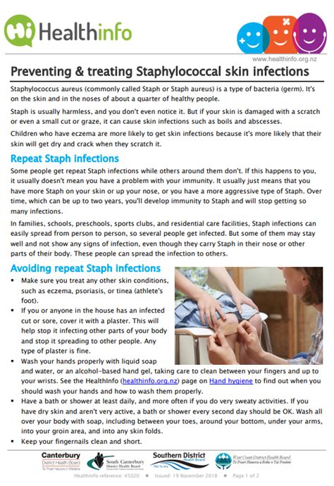How To Prevent Staph Infection Ask The Nurse Expert