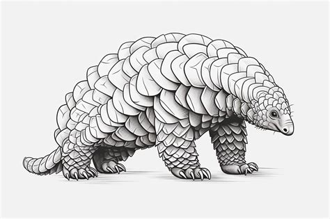 How To Draw A Pangolin Yonderoo
