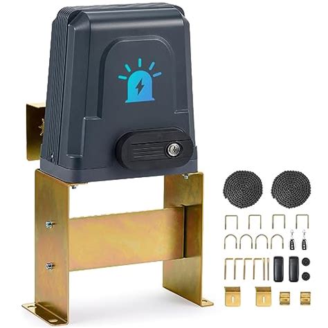 CO Z Upgraded 1400lb Gate Opener With Alarm System Automatic Sliding