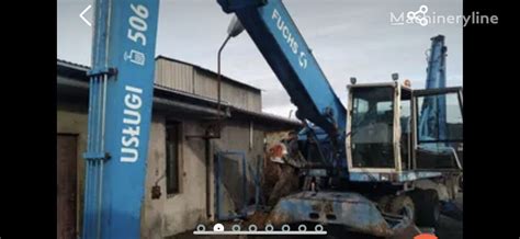 Fuchs Mhl 340 Material Handler For Sale Poland Małaszewicze Dk29222