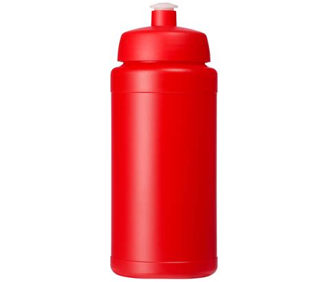 Bouteille Baseline Plus 500 ml avec couvercle sport Rouge imprimé et