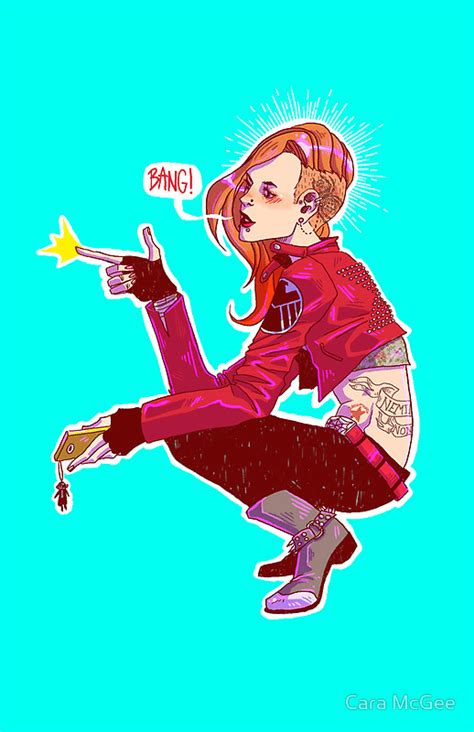 Punk Black Widow Sisters In Geek