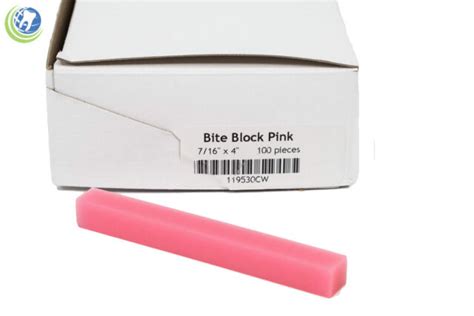 Dental Laboratory Preformed Casting Bite Block Wax Occlusal Sticks 100