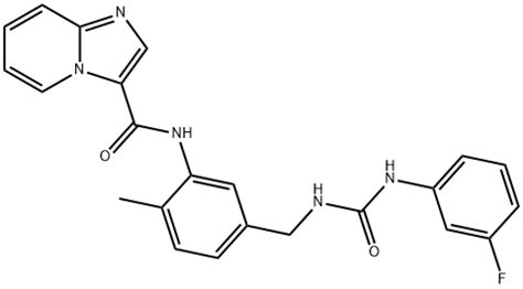 N Fluorophenyl Ureido Methyl Methylphenyl Imidazo A Pyridine Carboxamide