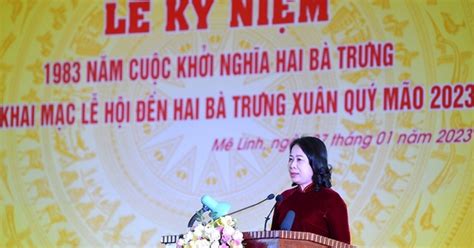 Hai Bà Trưng là biểu tượng của ý chí hiên ngang khí phách quật cường