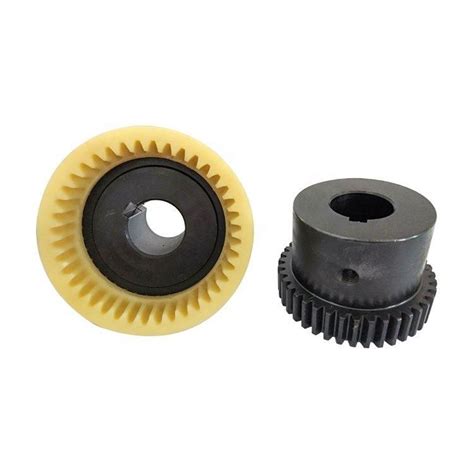 Durable Flexible Electric Motor Shaft Coupling Tgl Nylon Crown Gear Coupling Industrial Gear