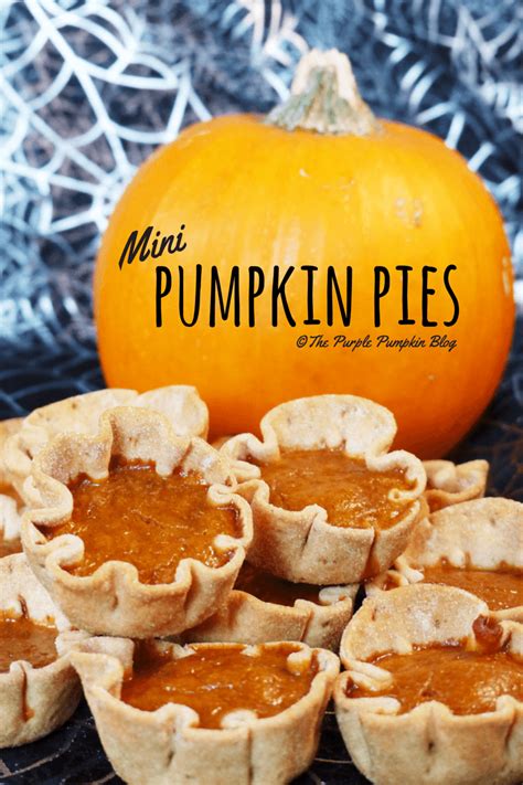 Mini Pumpkin Pies
