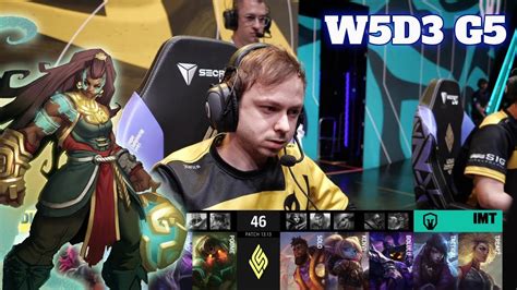 Dig Vs Imt Week 5 Day 3 S13 Lcs Summer 2023 Dignitas Vs Immortals