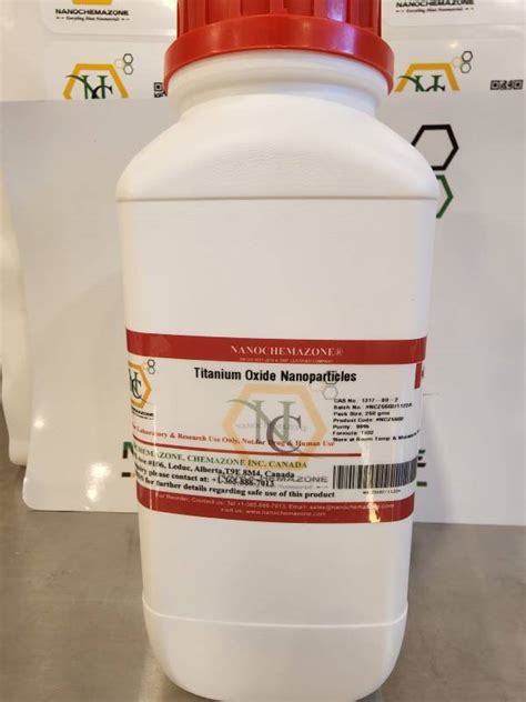Titanium Oxide Nanoparticles Anatase High Purity Nanochemazone