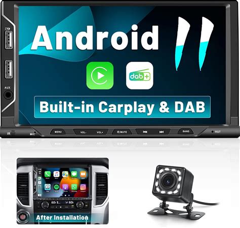 Hikity Android 11 Autoradio 2 DIN Apple Carplay Dab Dab 7 Ecran