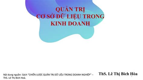 chương 8 phân tích csdl kinh doanh với sql ppt