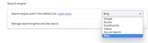 How To Remove Bing From Chrome Edge Browsers Mashable
