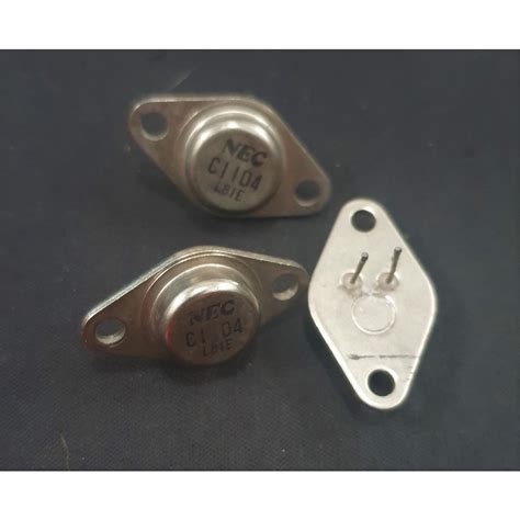 Jual Transistor C1104 Silicon Npn 300v 700ma Original Nec Model Jengkol