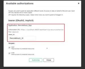 NSwag OAuth Authorization OpenAPI Swagger In ASP NET Core TheCodeBuzz