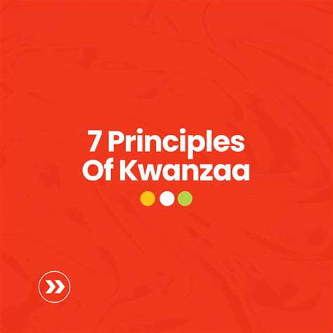 Seven Principles Of Kwanzaa Instagram Carousel Template