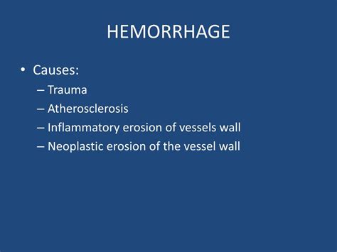 Ppt Hemodynamic Disorders Thrombosis And Shock Powerpoint
