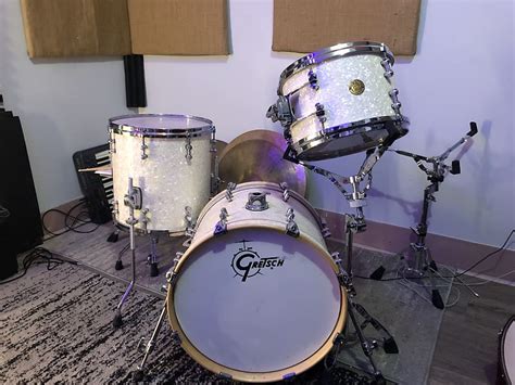 Gretsch New Classic Bop Sizes 2005 2010 White Pearl Reverb