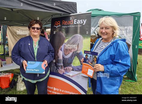 Maryann Todd And Marianna Bell The Read Easy Team At The Stoke Village