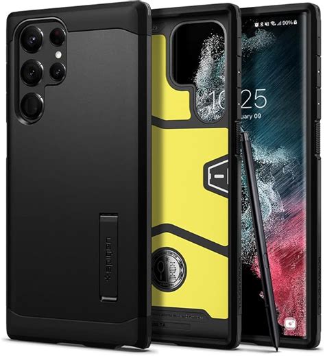 Spigen Tough Armor Designed For Galaxy S22 Ultra Case 2022