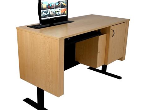 Sit Stand Av Lectern Trolley™ Monitor Lift Nova Solutions