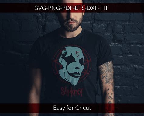 Rock Font Slipknot Shirt Svg Slipknot Band Slipknot Font Svg Cricut