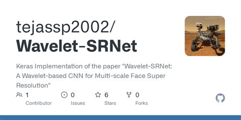 Github Tejassp Wavelet Srnet Keras Implementation Of The Paper