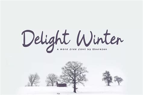 Delight Winter Script Font Free Download Creativetacos