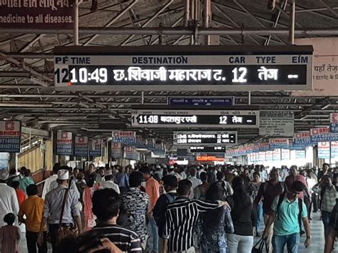 In Photos New Platform Numbering At Mumbais Dadar Station From Today
