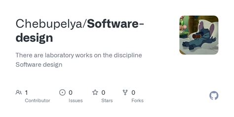 GitHub Chebupelya Software Design There Are Laboratory Works On The Discipline Software Design