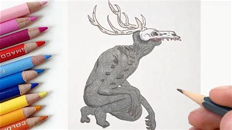 Thử thách cách vẽ scp 096 trong những bức tranh đầy kinh dị