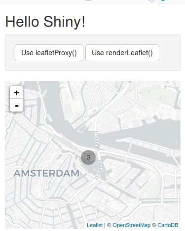 Javascript Does Markercluster Work Together With LeafletProxy And Option IconCreateFunction
