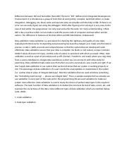 Difference Between IDE And Text Editor Docx Difference Between IDE And Text Editor Non IDE The