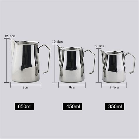 เหยือกสแตนเลสสําหรับทําฟองนมกาแฟ Eachgo Th Thaipick