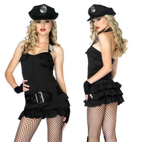 Policewoman Costume Hot Police Uniformssexy Cop Cosplay Dress Exotic