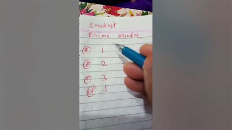 Smallest Prime Number Youtube