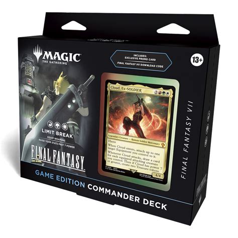 Magic The Gathering Final Fantasy Commander Decks