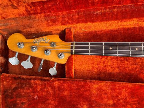 Fender Precision Bass 1962 Sunburst Bass For Sale Anders Anderson Guitars