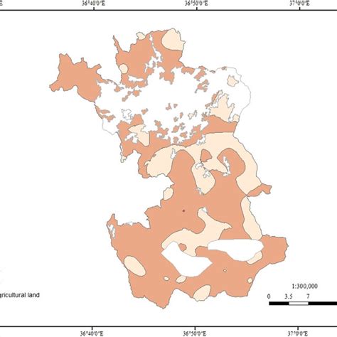 Spatial Variability Map Of Soil Ph The Data Were Reference Values