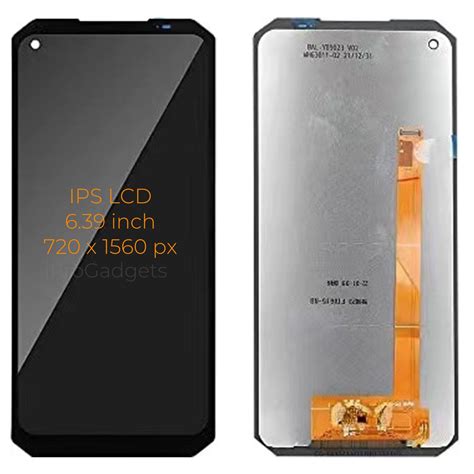 replacement lcd display touch screen assembly for oukitel wp16