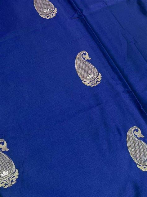 Peacock Blue Soft Silk Saree — Livfashions