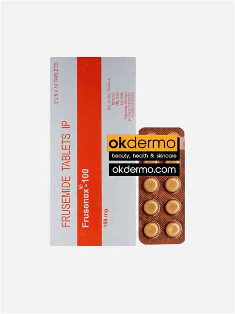 Frusenex® Furosemide Diuretic Tablets Okdermo Skin Care