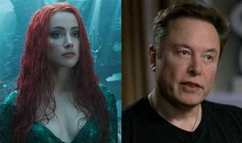 Elon Musk Reportedly Saved Amber Heard From Being Fired From Aquaman 2