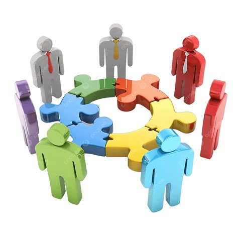 공동 팀 목표를 달성하기 위한 공동 작업 대화 팀워크 팀 팀 빌딩 협동 대화 Png 일러스트 및 이미지 에 대한 무료