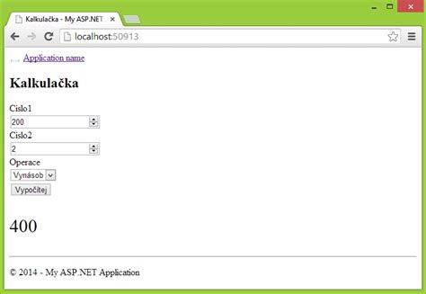 Lekce 5 Obsluha Formulářů V Aspnet Mvc